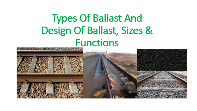 Types Of Ballast And Design Of Ballast - KPSTRUCTURES.IN