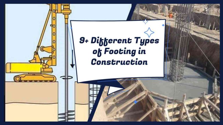 9+ Different Types of Footing in Construction - KPSTRUCTURES.IN