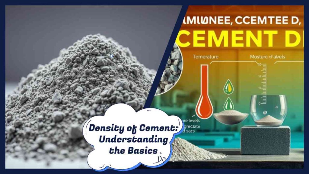 Density of Cement: Understanding the Basics-2024