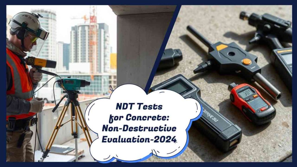 NDT Tests for Concrete: Non-Destructive Evaluation-2024 - KPSTRUCTURES.IN