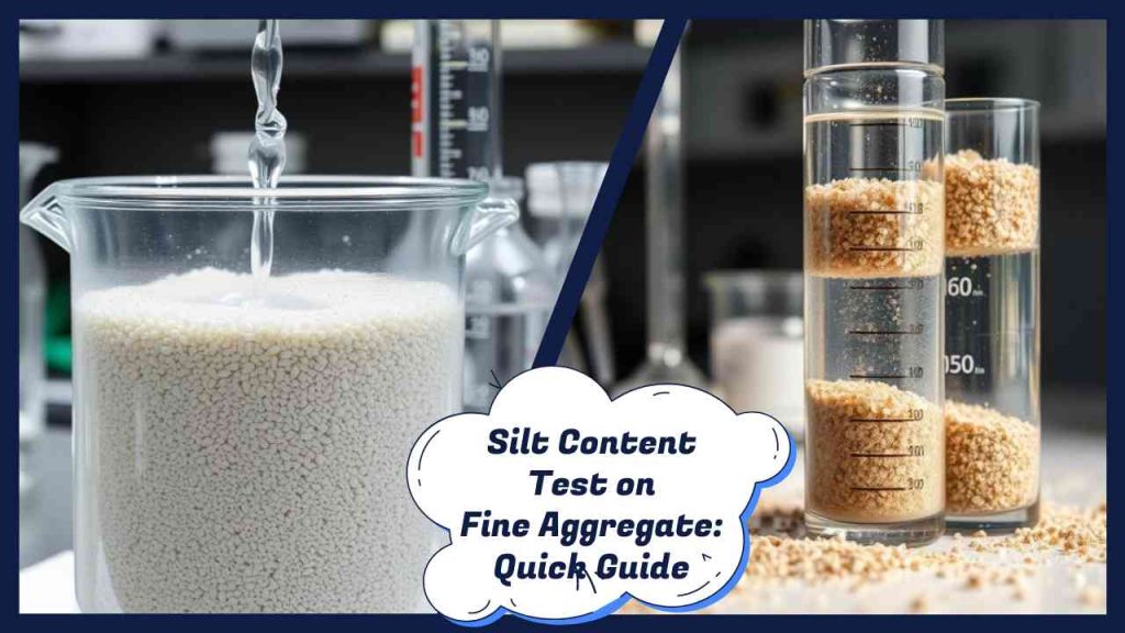 Silt Content Test on Fine Aggregate: Quick Guide - KPSTRUCTURES.IN