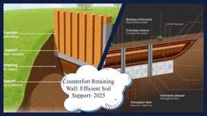 Counterfort Retaining Wall: Efficient Soil Support- 2025 - KPSTRUCTURES.IN