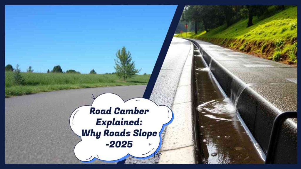Road Camber Explained: Why Roads Slope-2025 - KPSTRUCTURES.IN
