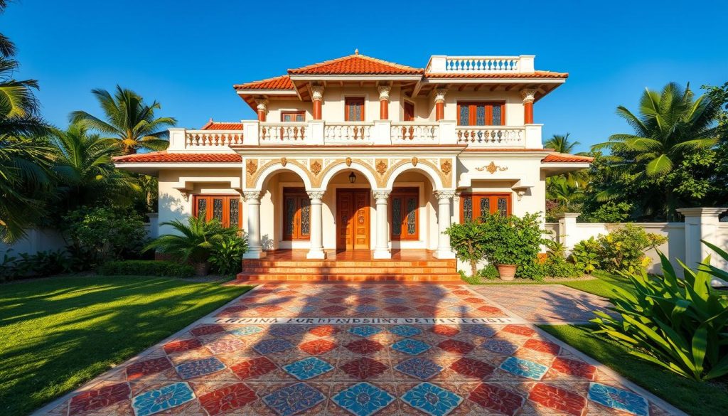 Indian Style Home Front Tiles: Elegant Design Ideas-2025 - KPSTRUCTURES.IN