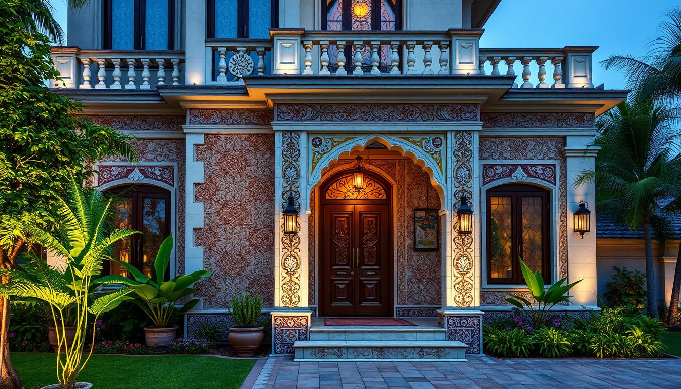 Indian Style Home Front Tiles: Elegant Design Ideas-2025 - KPSTRUCTURES.IN