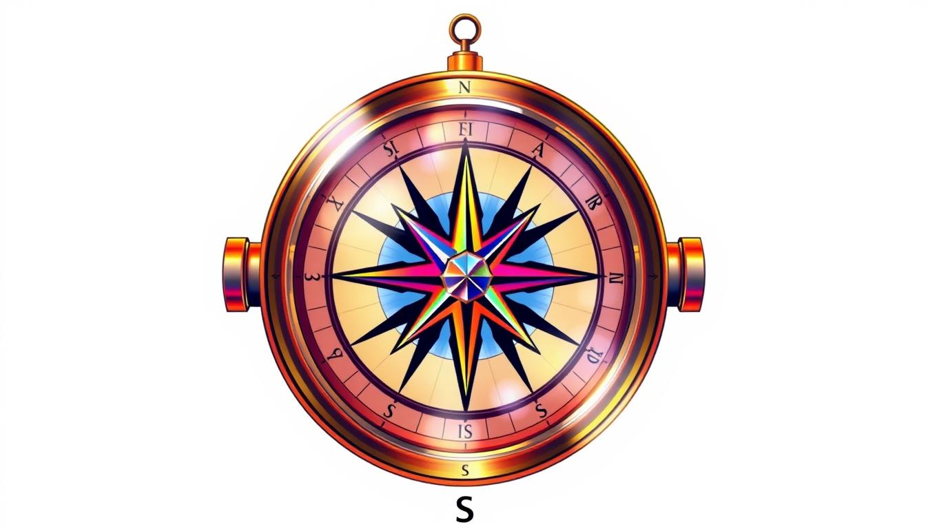 Prismatic Compass Diagram: Visual Guide to Navigation - KPSTRUCTURES.IN