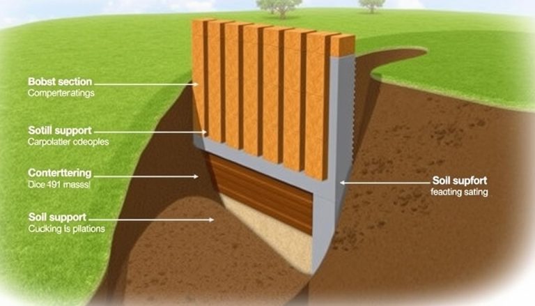 Counterfort Retaining Wall: Efficient Soil Support- 2025 - KPSTRUCTURES.IN