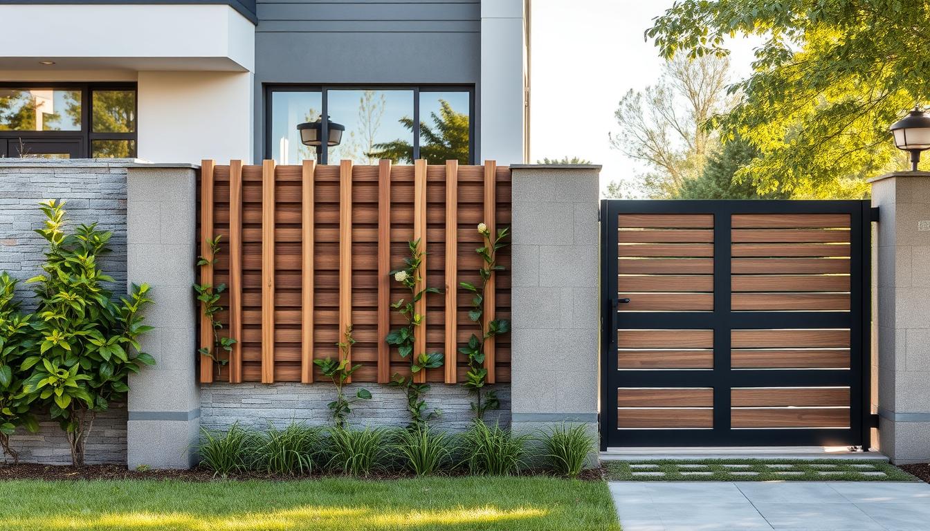 Stylish Compound Wall Design Pattern for Your Home - KPSTRUCTURES.IN