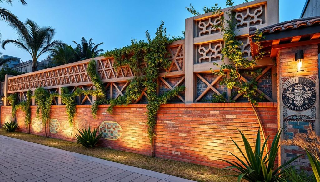 Stylish Compound Wall Design Pattern for Your Home - KPSTRUCTURES.IN