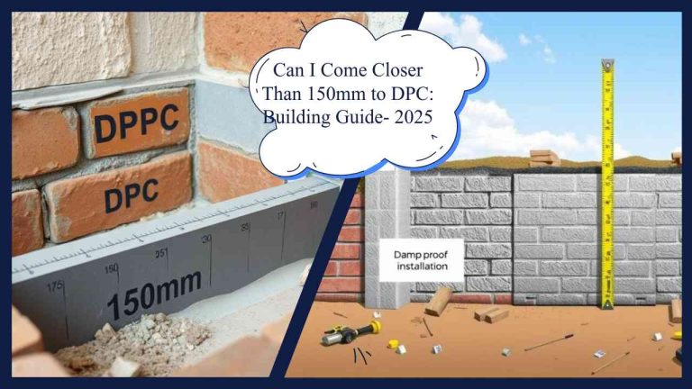 Can I Come Closer Than 150mm to DPC: Building Guide- 2025 - KPSTRUCTURES.IN